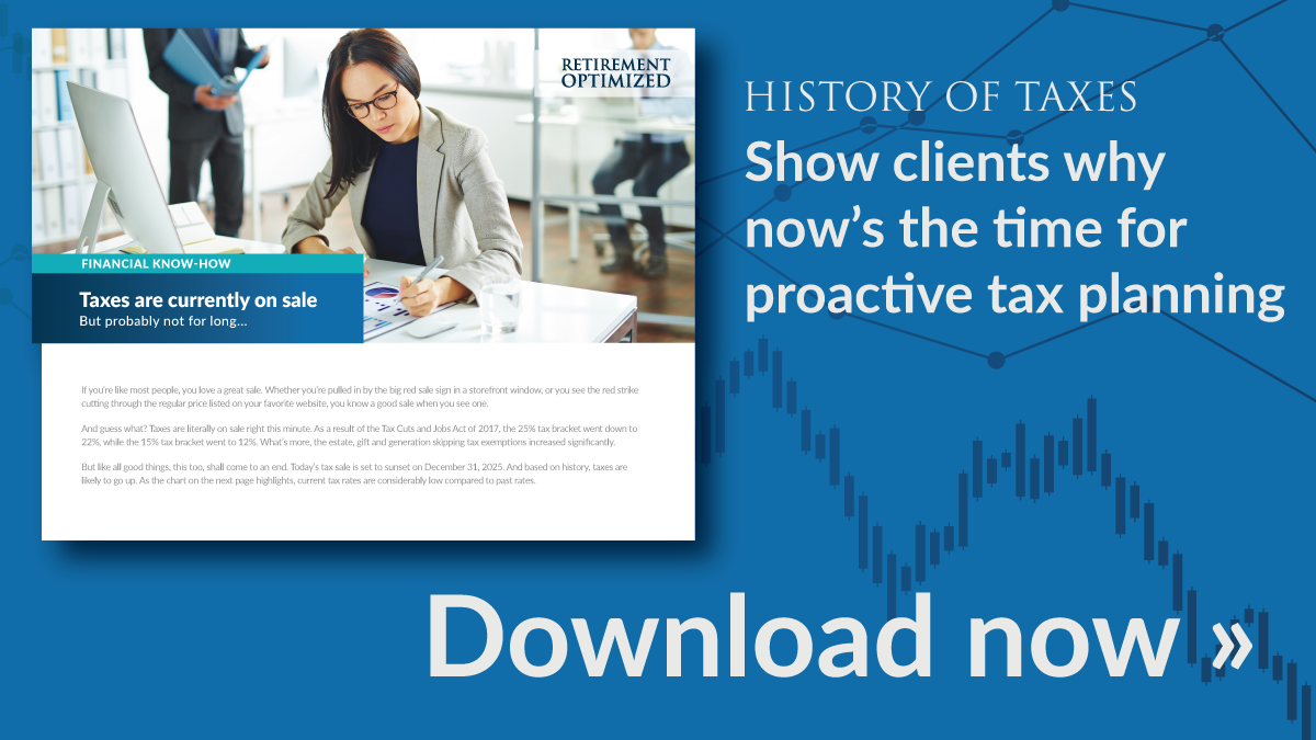 Tax history: Why lock in today's tax rates